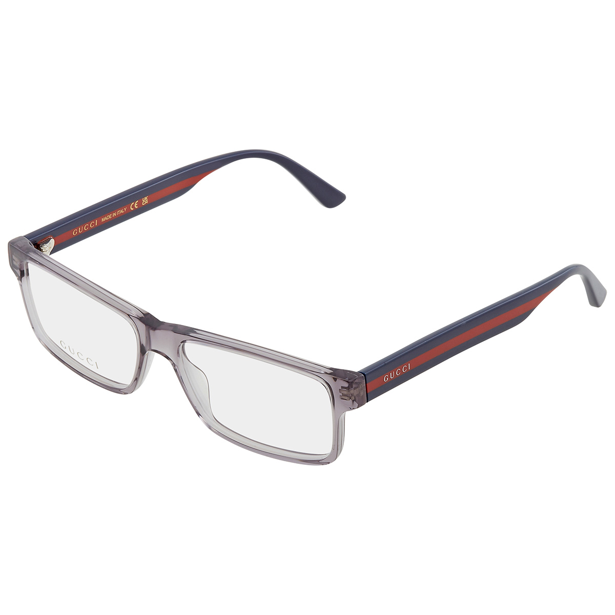 Gucci Demo Rectangular Men's Eyeglasses GG0752O 003 56 889652296302 ...