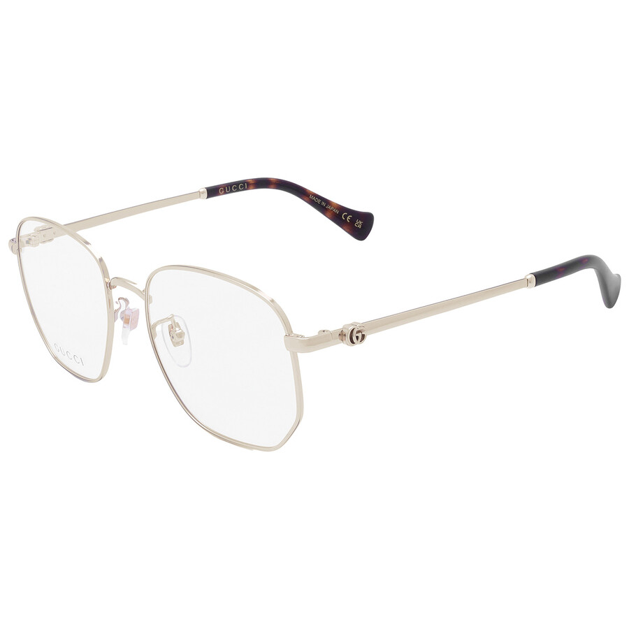 Gucci Demo Square Ladies Eyeglasses GG1420OK 001 54 889652440873 - Eyeglasses - Jomashop