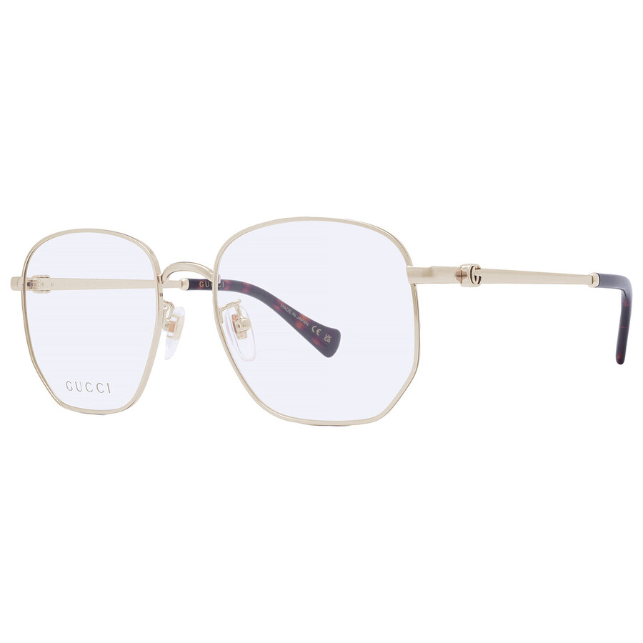 Gucci Demo Square Ladies Eyeglasses GG1420OK 001 54 889652440873 - Eyeglasses - Jomashop