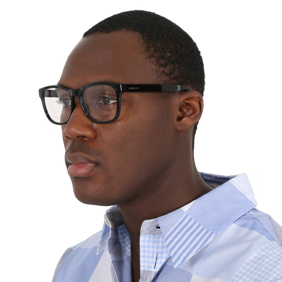 Gucci Demo Square Men's Eyeglasses GG1344O 005 56 889652413013 ...