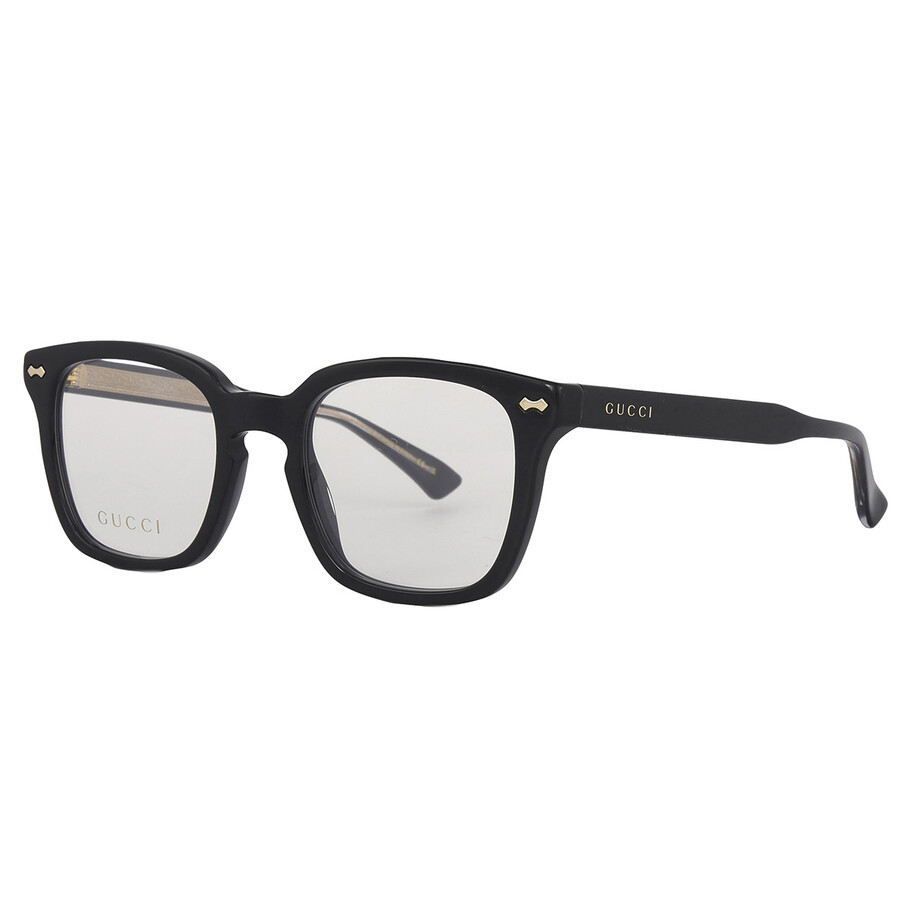 Gucci Demo Square Unisex Eyeglasses GG0184O 001 50 889652090290 ...