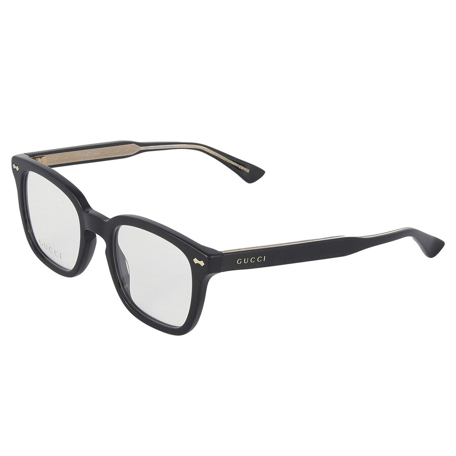 Gucci Demo Square Unisex Eyeglasses GG0184O 001 50 889652090290 ...