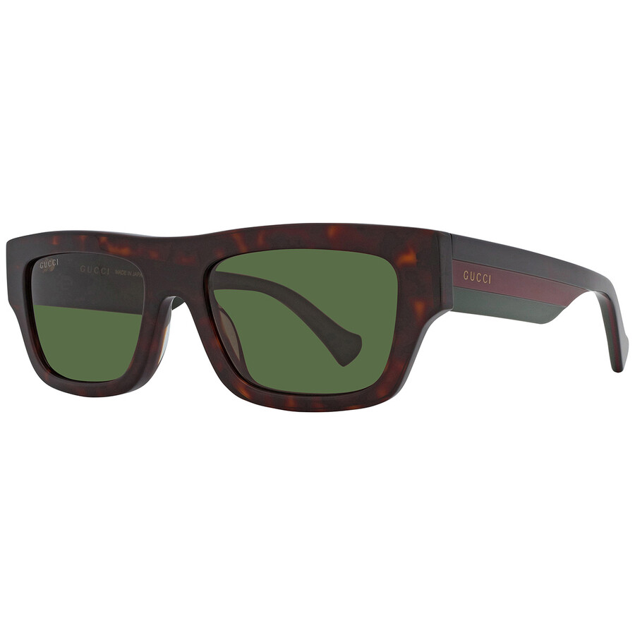 Gucci Green Browline Men's Sunglasses GG1301S 002 55 889652414713 ...