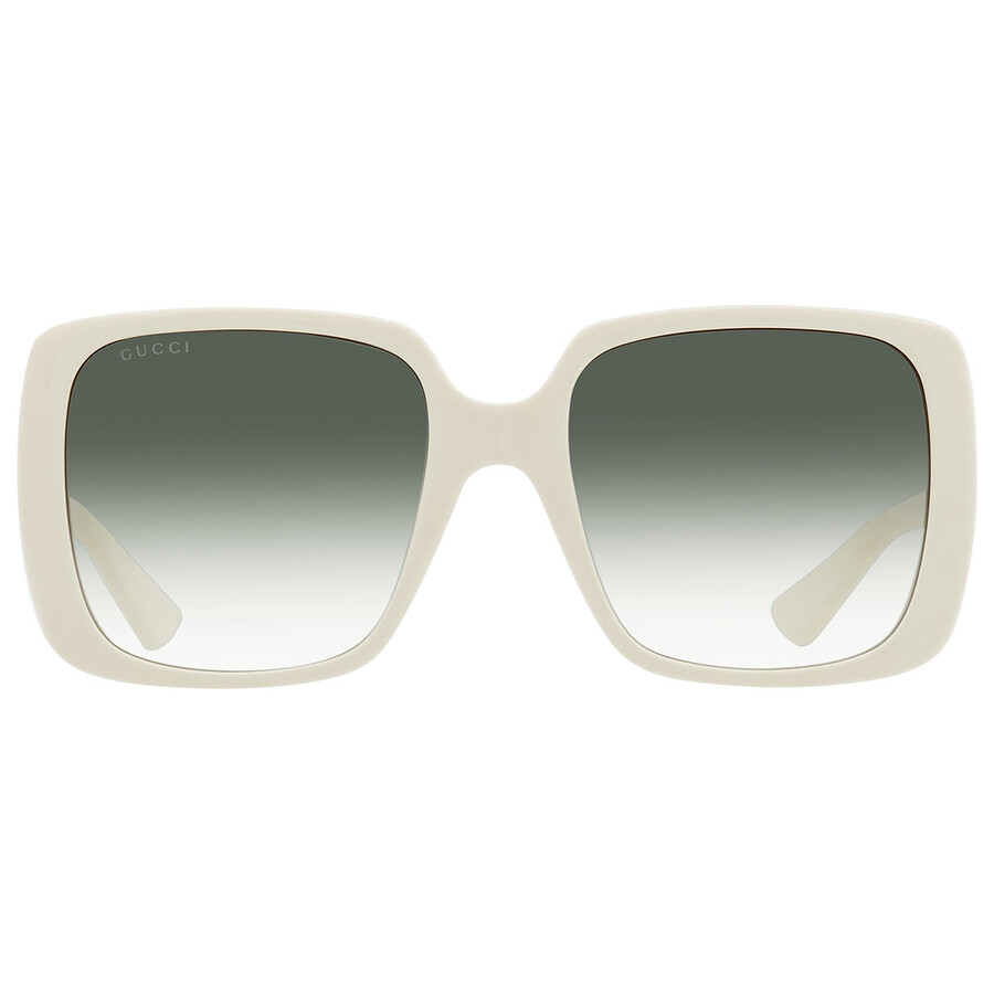 Gucci Green Gradient Square Ladies Sunglasses GG0632S 004 56 ...