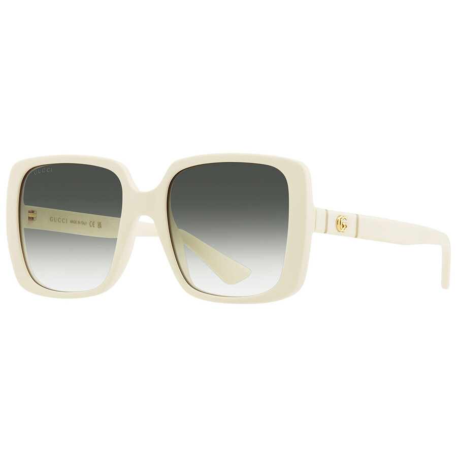 Gucci Green Gradient Square Ladies Sunglasses GG0632S 004 56 ...