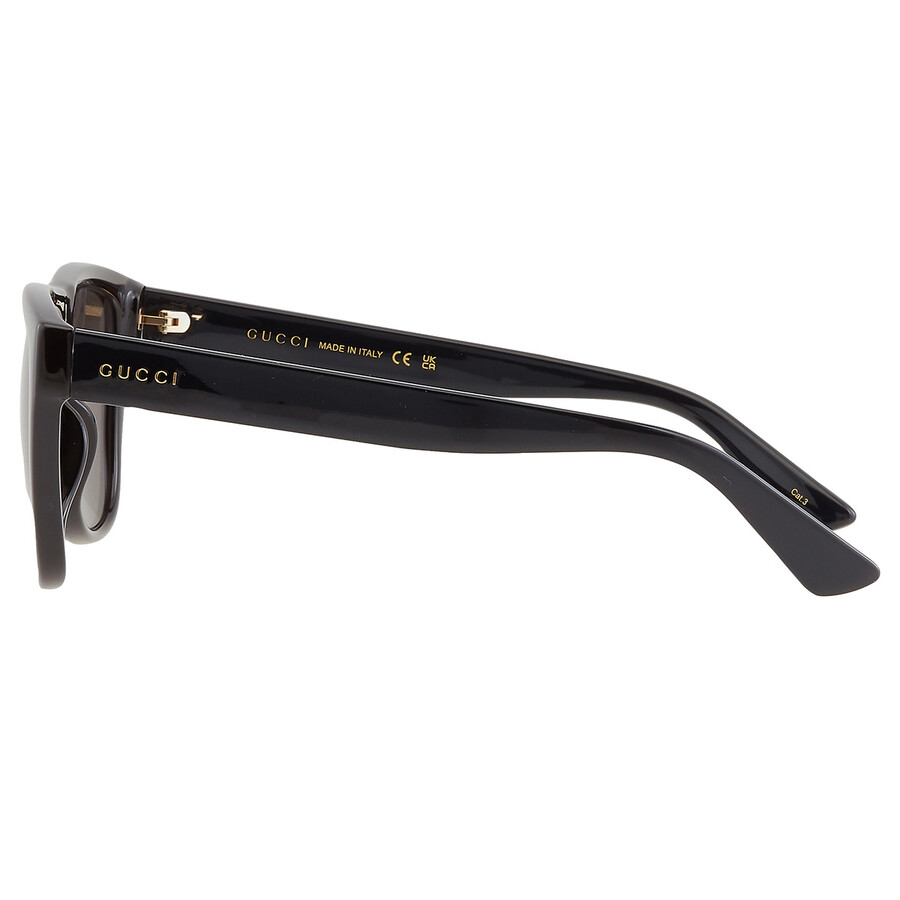Gucci Grey Browline Men's Sunglasses GG1345S 001 57 889652413204 ...