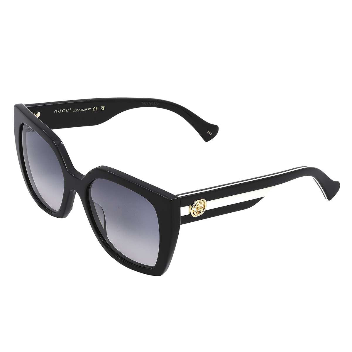 Gucci Grey Gradient Oversized Ladies Sunglasses GG1300S-004 55 GG1300S ...