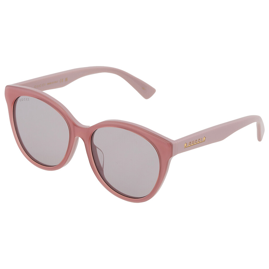 Gucci Grey Oval Ladies Sunglasses GG1171SK 005 57 889652391991 ...