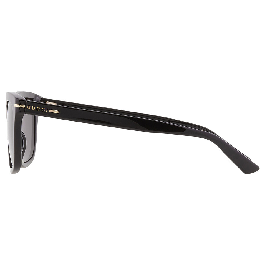 Gucci Grey Rectangular Men's Sunglasses GG1444S 001 55 889652438146 ...
