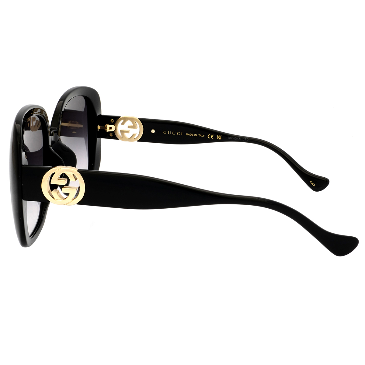 Gucci Grey Square Ladies Sunglasses GG1029SA 007 57 889652379753 ...