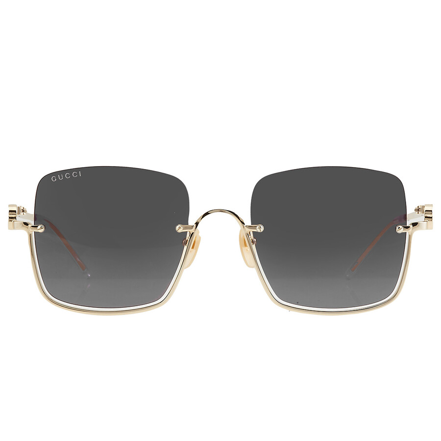 Gucci Grey Square Ladies Sunglasses GG1279S 001 54 889652412702 ...