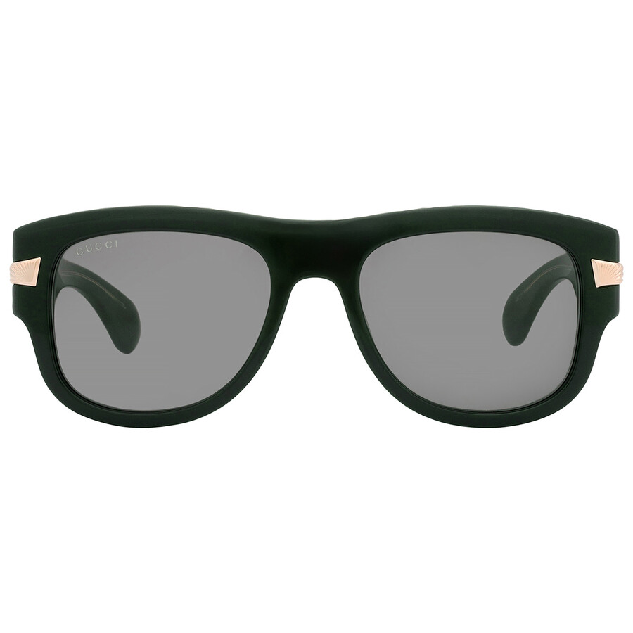 Gucci Grey Square Men's Sunglasses GG1517S 001 54 889652470559 ...