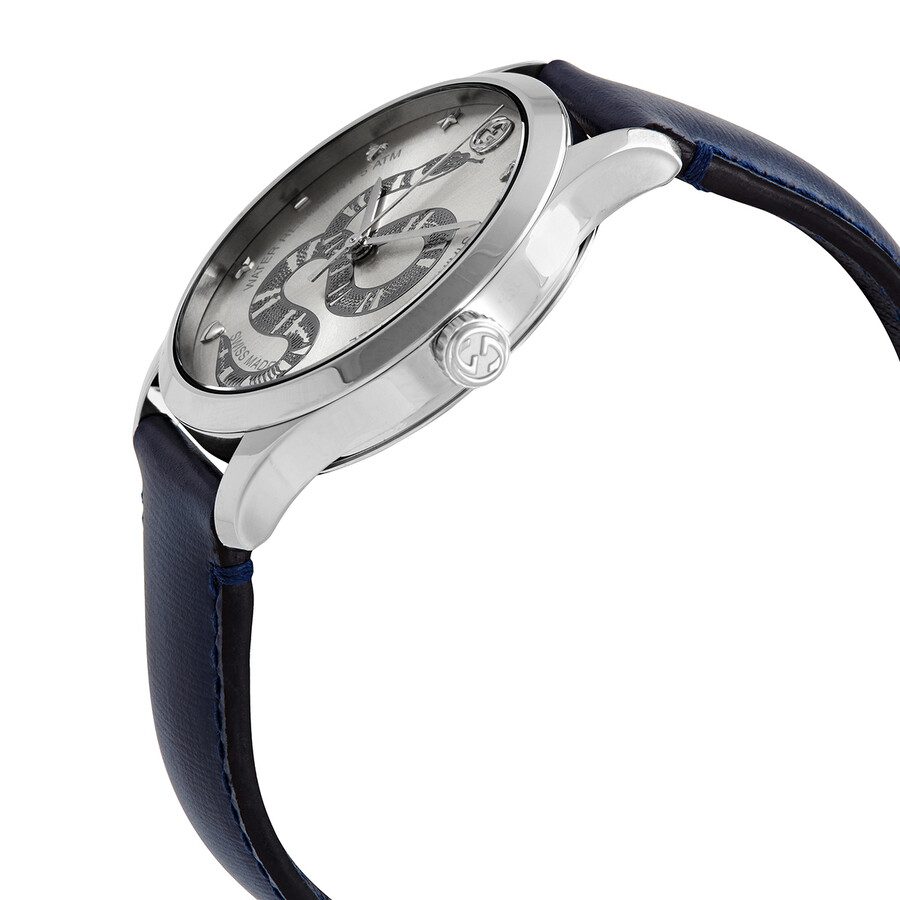 Gucci G-Timeless Quartz Silver Dial Men's Watch YA1264138 731903473805 ...