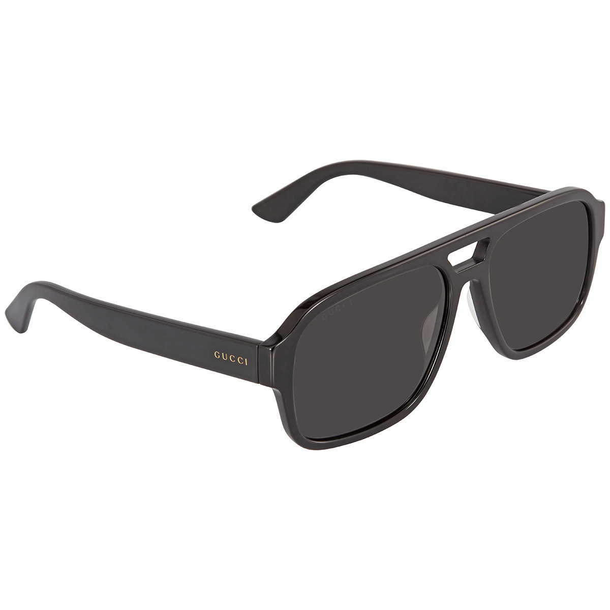 Gucci Polarized Grey Navigator Men's Sunglasses GG0925S 005 58 ...