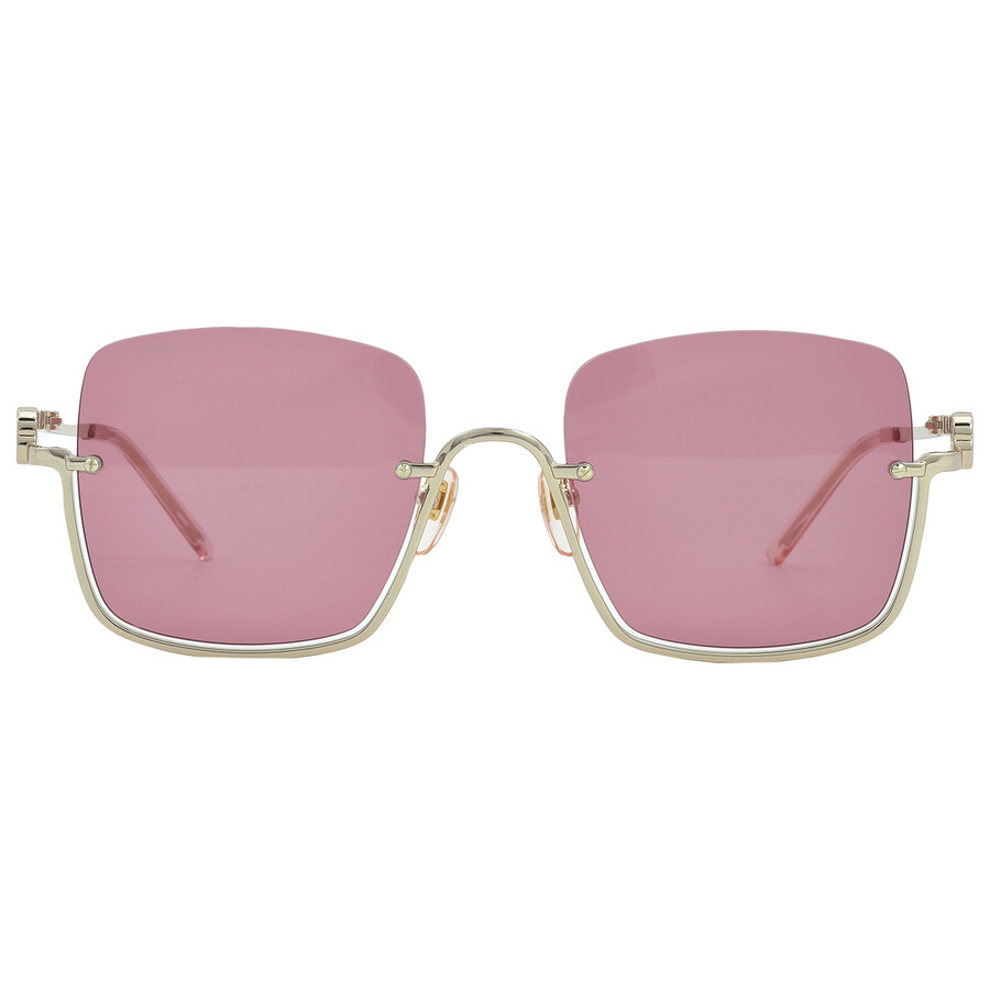 Gucci Red Square Ladies Sunglasses GG1279S 003 54 889652412726 ...