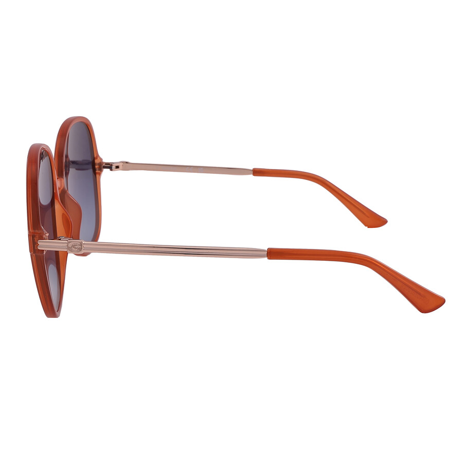 Guess Blue Gradient Round Ladies Sunglasses GU7844 44W 59 889214341877 ...