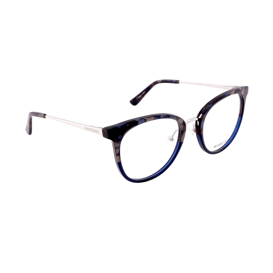 Guess By Marciano Demo Round Ladies Eyeglasses GM0351 055 53 889214115607 - Eyeglasses - Jomashop