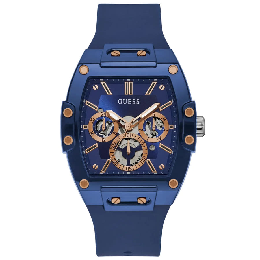 Guess Classic Blue Dial Men's Watch GW0203G7 091661521454 - Watches ...