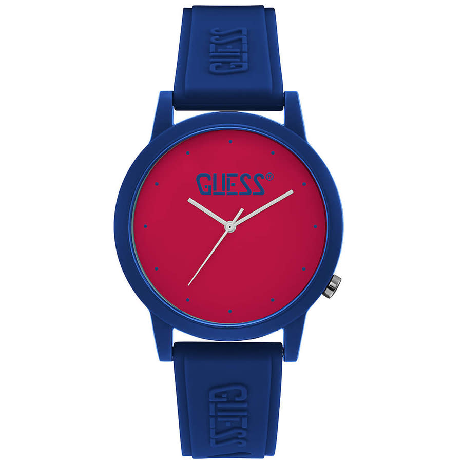 Guess Classic Red Dial Men's Watch V1040M4 091661514463 - Watches ...