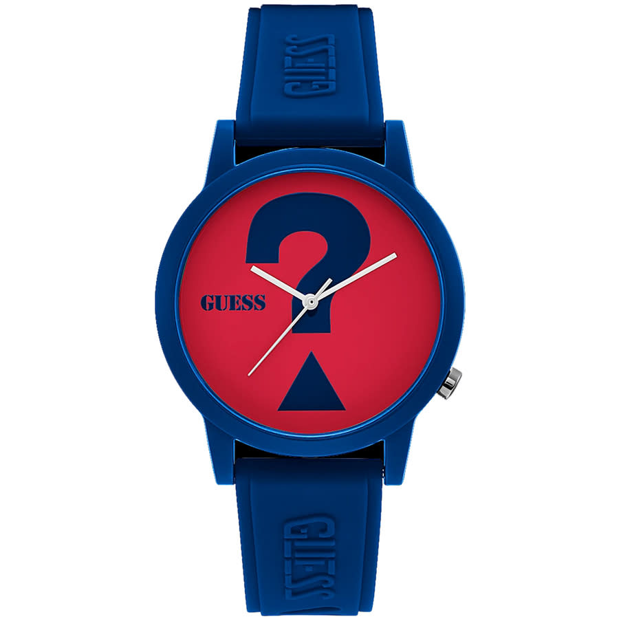 Guess Classic Red Dial Men's Watch V1041M4 091661514418 - Watches ...