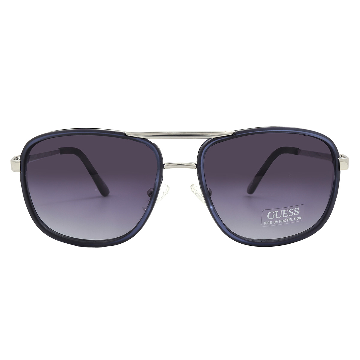 Guess Factory Grey Gradient Rectangular Men's Sunglasses GF0216 92W 61 ...