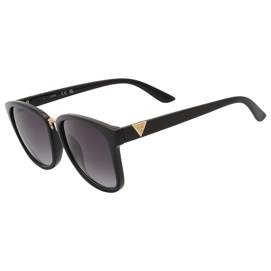 Guess Factory Smoke Gradient Square Ladies Sunglasses GF0327 01B 57 ...