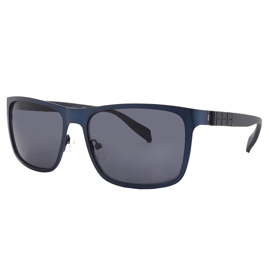 Guess Factory Smoke Rectangular Men's Sunglasses GF0169 90A 58 664689891511 - Sunglasses - Jomashop