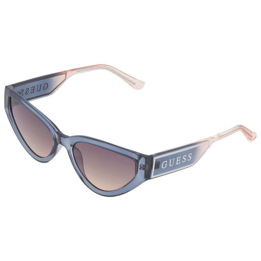 Guess Gradient Smoke Cat Eye Ladies Sunglasses GU7819 92B 56 ...