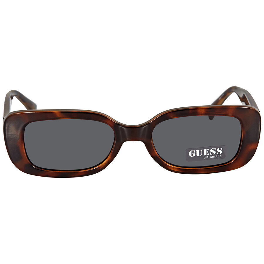 Guess Grey Rectangular Ladies Sunglasses GU8227 56A 50 889214281142 ...