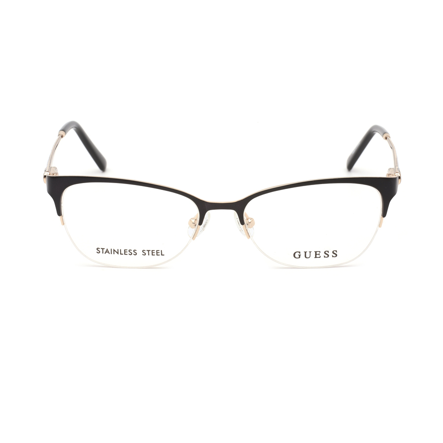 Guess Ladies Black Cat Eye Eyeglass Frames GU258400251 664689835928 ...