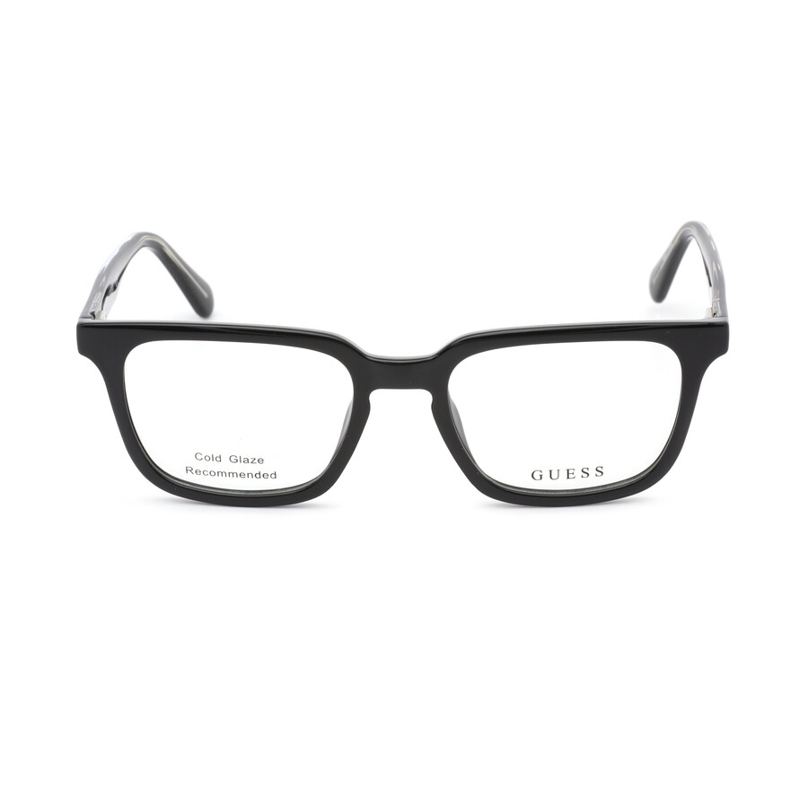 Guess Ladies Black Rectangular Eyeglass Frames GU196200152 889214011947 ...