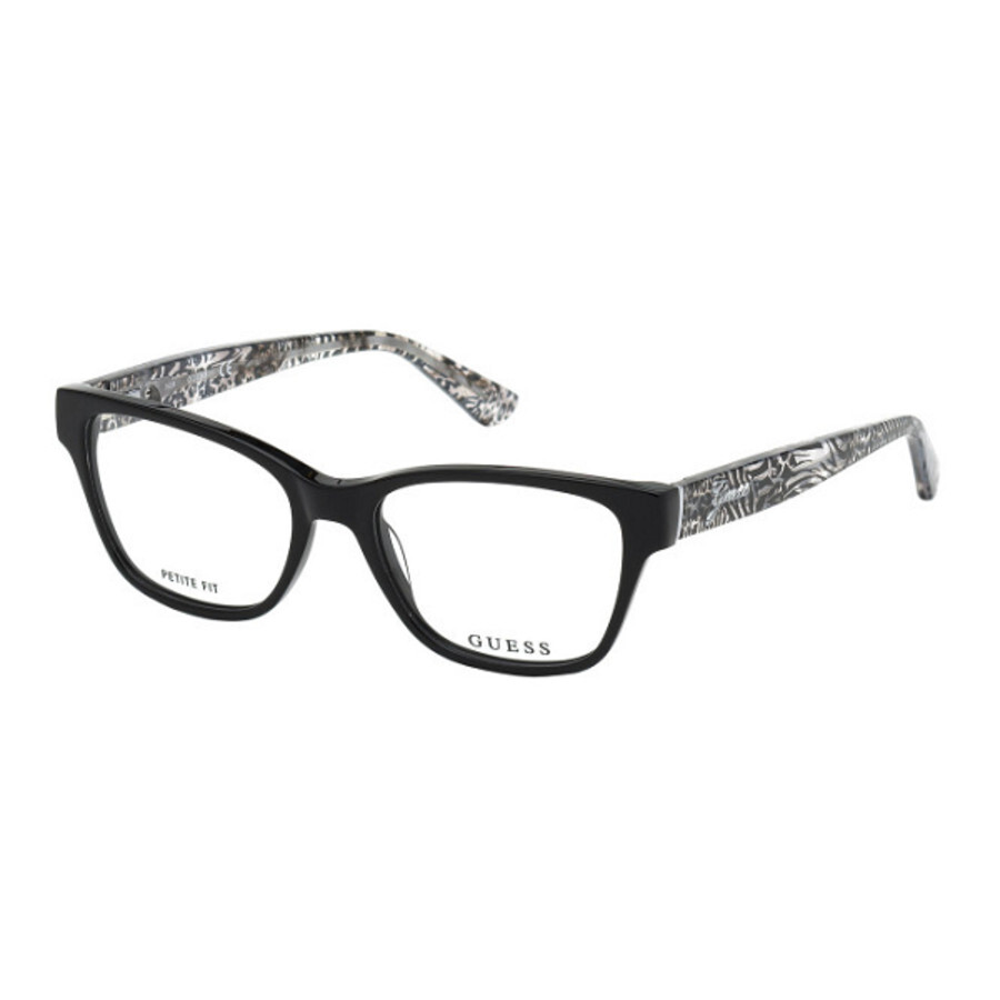 Guess Ladies Black Square Eyeglass Frames GU278100152 889214145437 ...