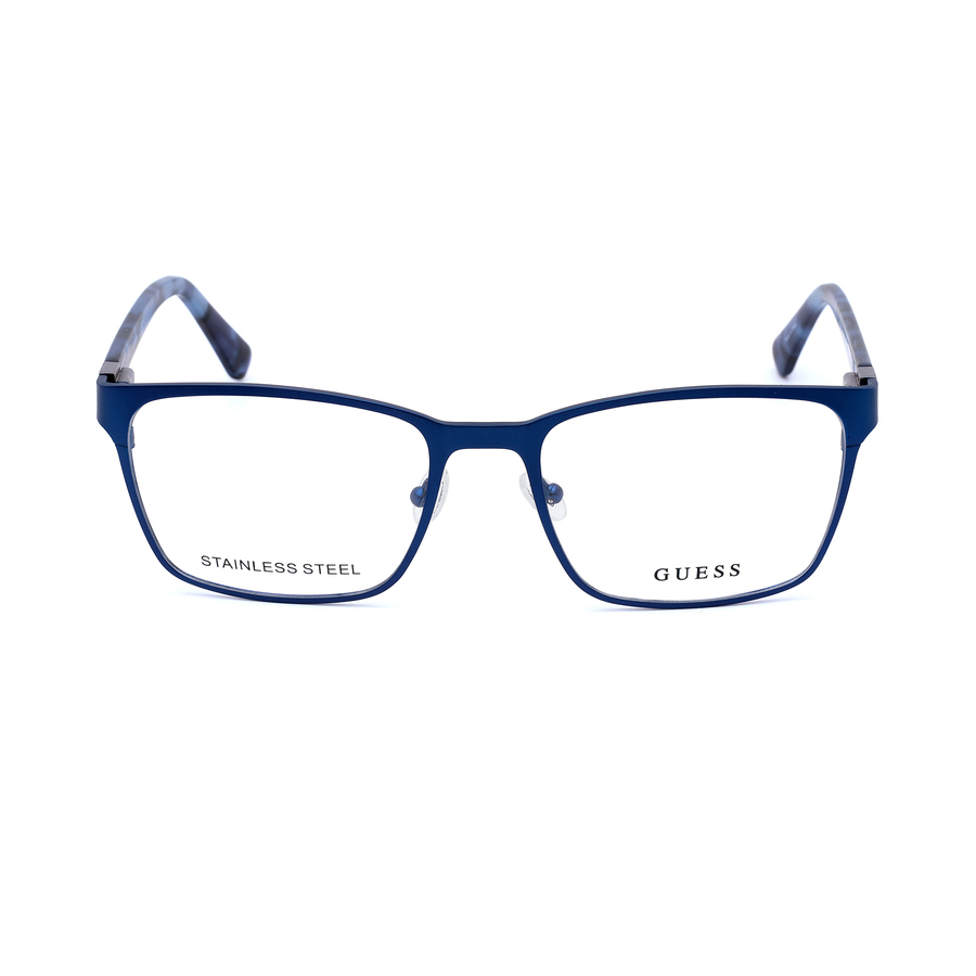Guess Ladies Blue Rectangular Eyeglass Frames GU5001909156 889214216434 ...