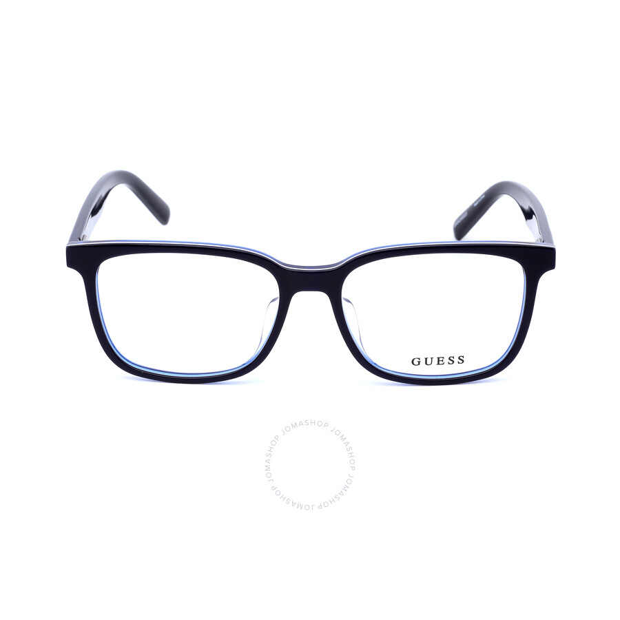 Guess Ladies Blue Rectangular Eyeglass Frames Gu50034 F09056