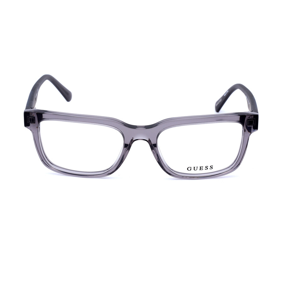 Guess Ladies Grey Rectangular Eyeglass Frames GU5001602054 889214214799 ...