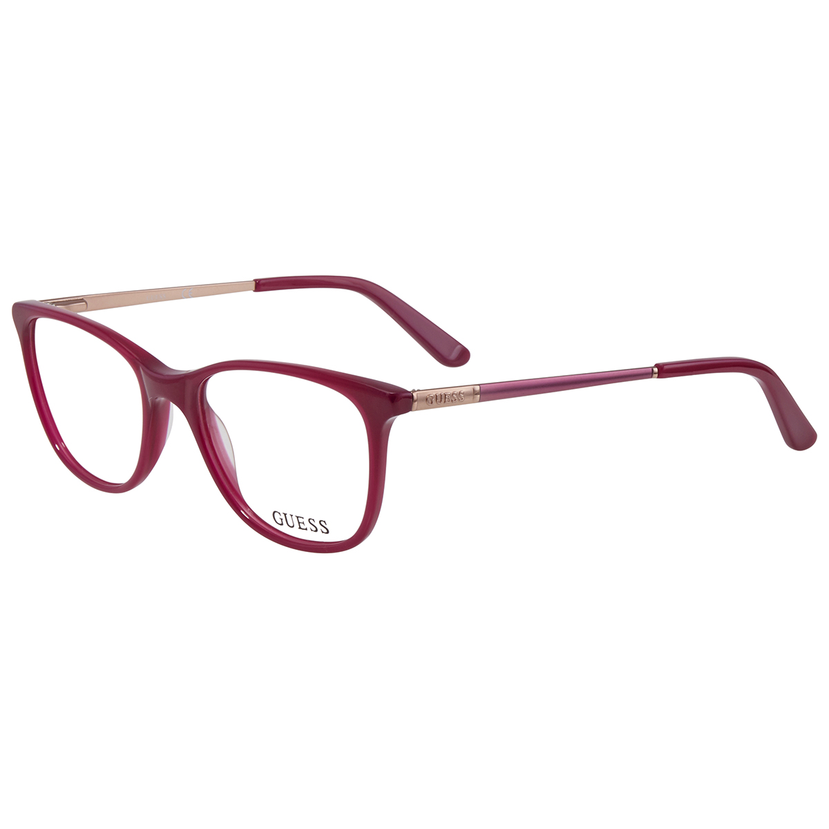 Guess Ladies Pink Cat Eye Eyeglass Frames GU25667549 664689791842 ...