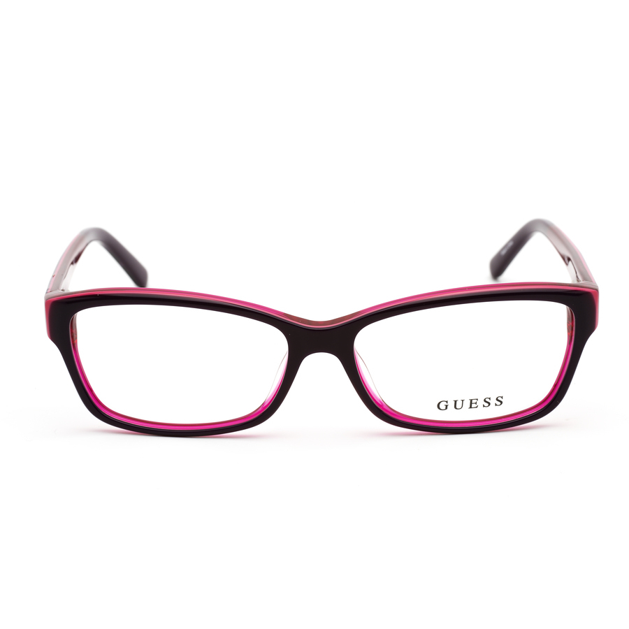 Guess Ladies Purple Rectangular Eyeglass Frames GU254208154 ...