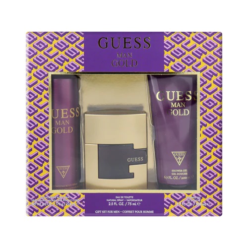 Guess Men's Gold Gift Set Fragrances 0 85715329875 085715329875 ...