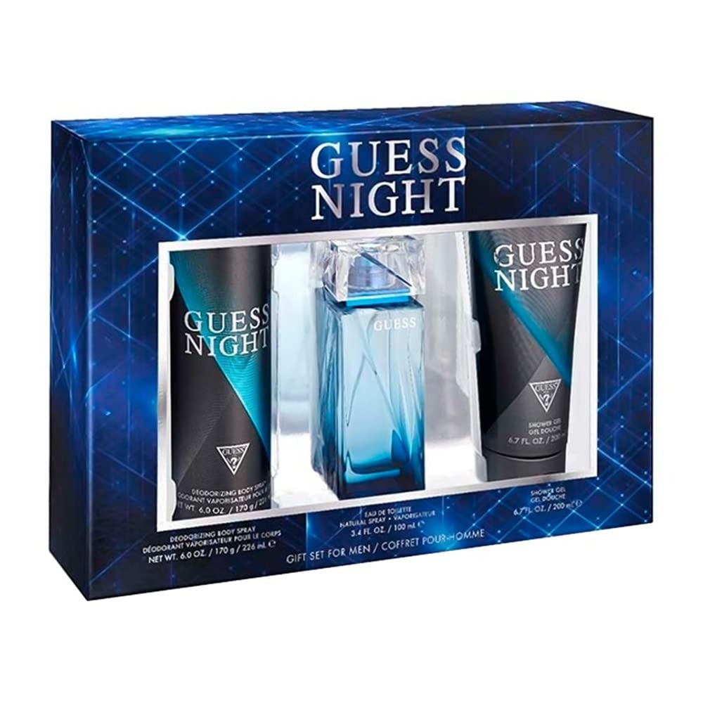 Guess Men's Night Gift Set Fragrances 085715329989 - Fragrances ...