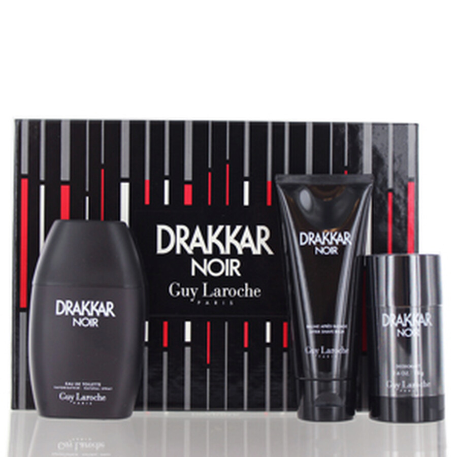 Guy Laroche Men's Drakkar Noir Gift Set Fragrances 3605970808259 ...