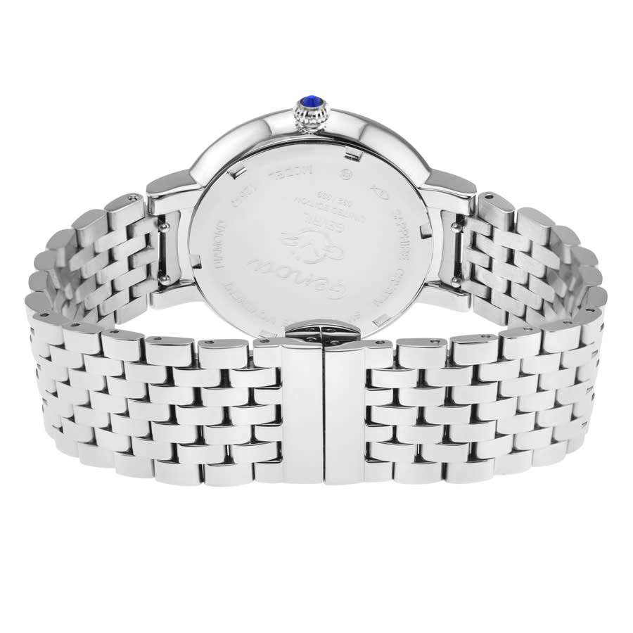 Gv2 By Gevril Genoa Mother of Pearl Dial Quartz Moon Phase Ladies Watch ...