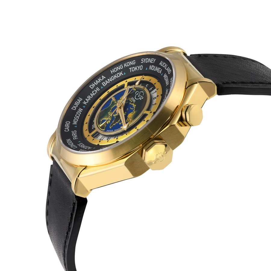 Gv2 By Gevril Marchese Quartz Black Dial Men's Watch 42433 840840146021 ...