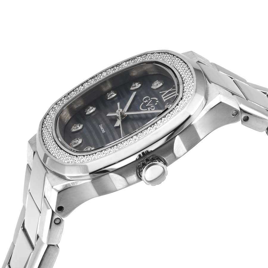 Gv2 By Gevril Potente Quartz Diamond Ladies Watch 18200B 840840129772 ...