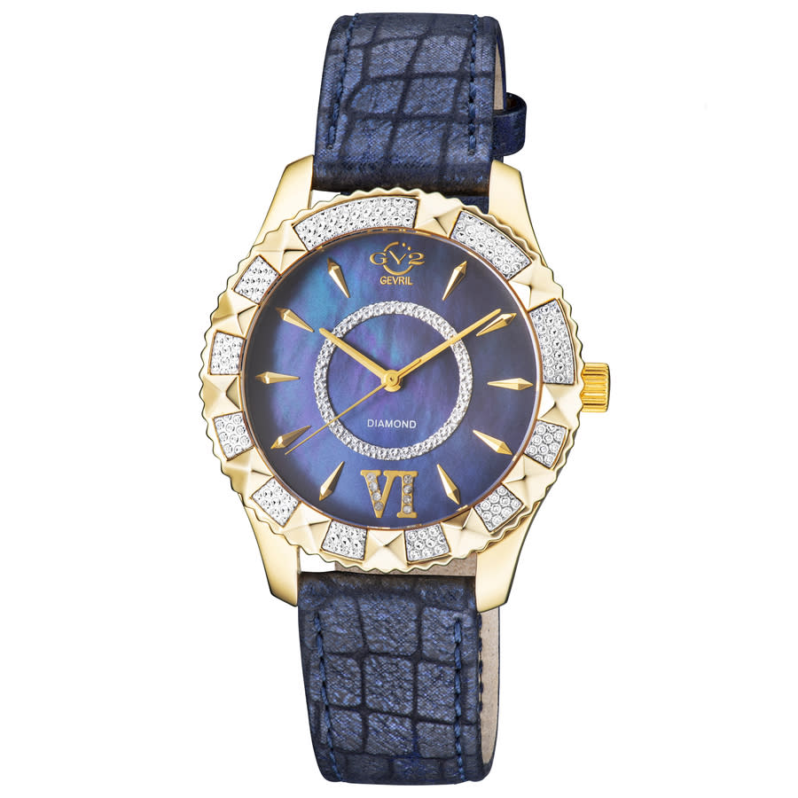 Gv2 By Gevril Venice Mother of Pearl Dial Ladies Watch 11715-424C ...