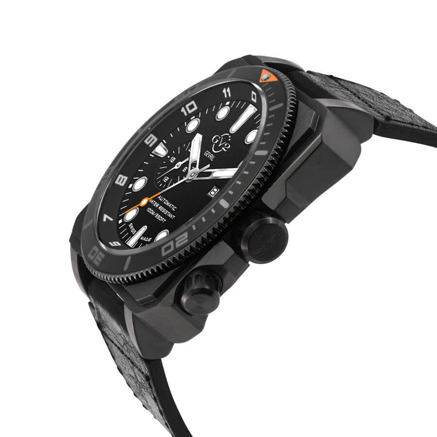 Gv2 By Gevril XO Submarine Automatic Black Dial Men's Watch 4554 ...