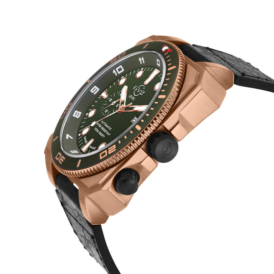 Gv2 By Gevril XO Submarine Automatic Green Dial Men's Watch 4553 ...