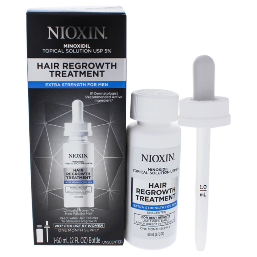Nioxin Hair Regrowth Treatment by Nioxin for Men - 2 oz Treatment ...