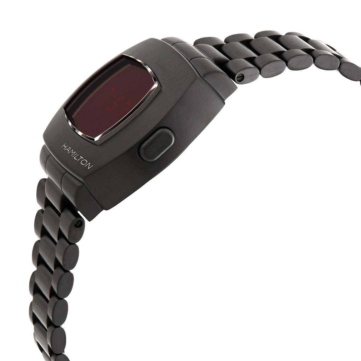 Hamilton American Classic PSR Quartz Digital Black Dial Men's Watch ...