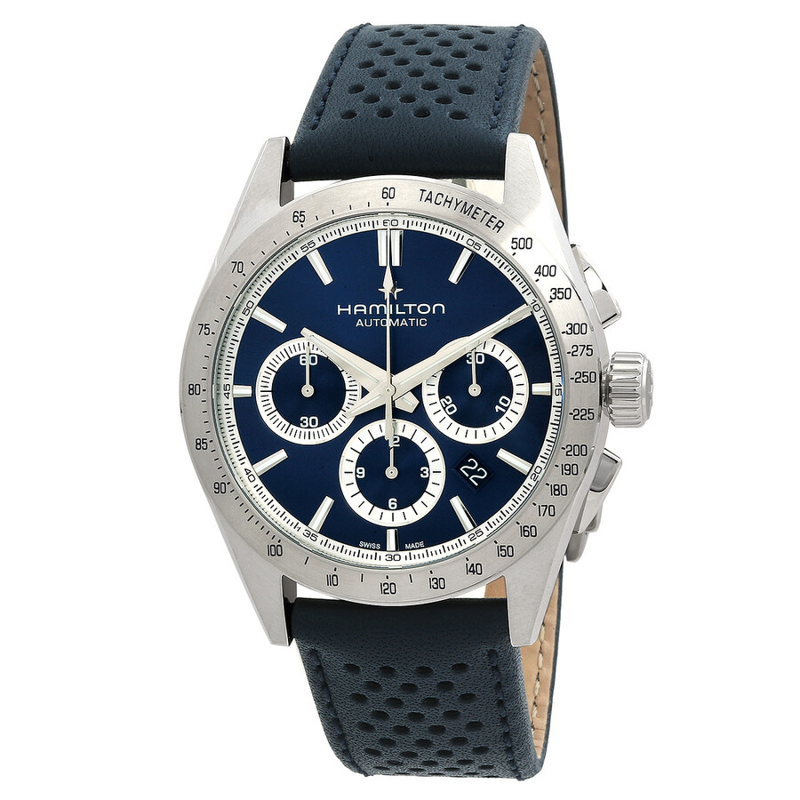 Hamilton Chronograph Automatic Blue Dial Men's Watch H36616640 ...
