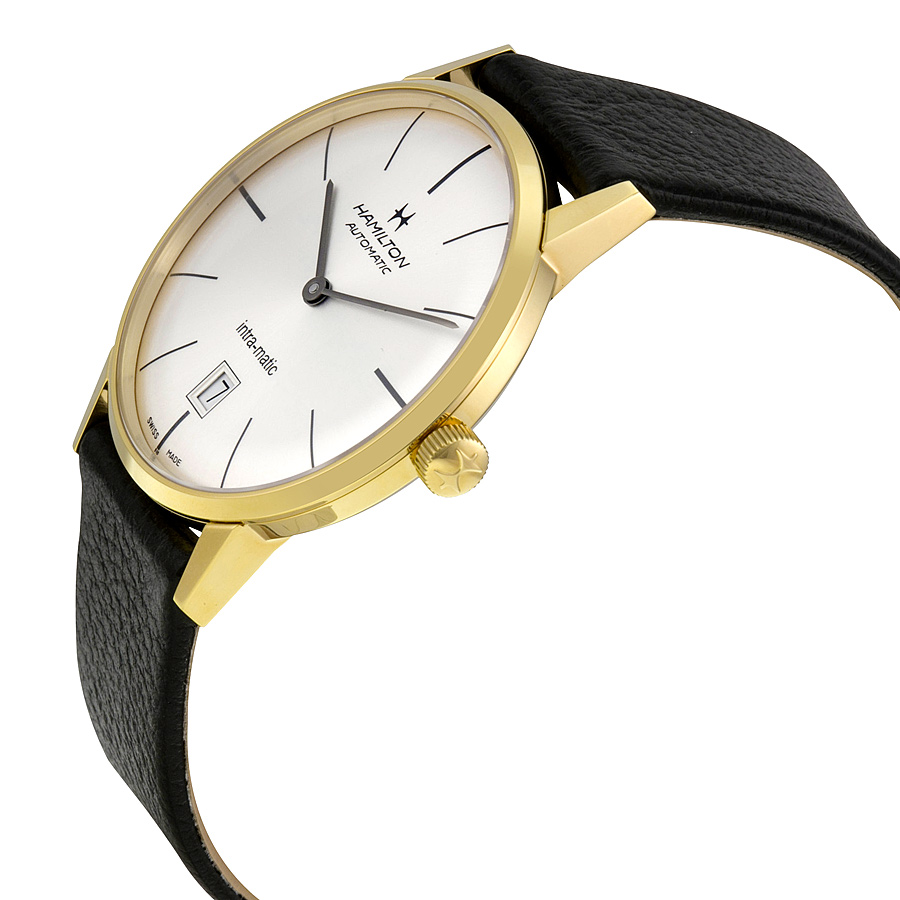 Hamilton Intra-Matic Automatic Silver Dial Men's Watch H38475751 ...